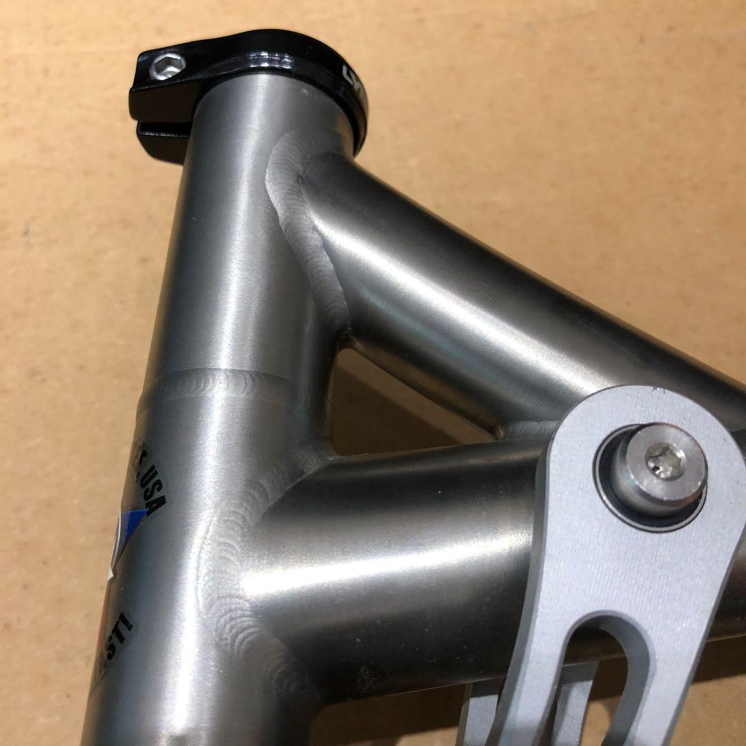 New: Lynskey FS Pro 650 Medium titanium full suspension frame, Bicycles ...