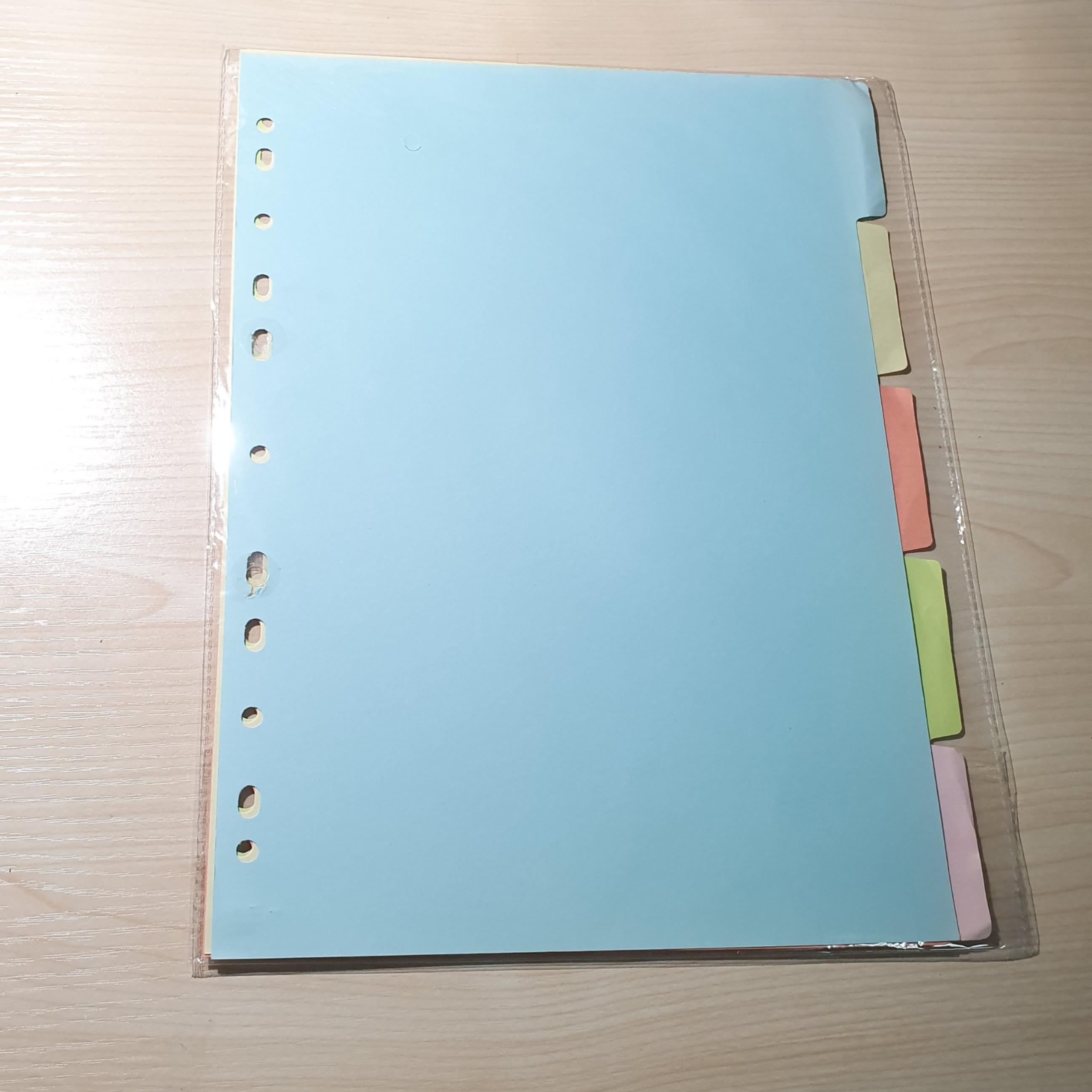 paper file divider, Hobbies & Toys, Stationery & Craft, Stationery ...