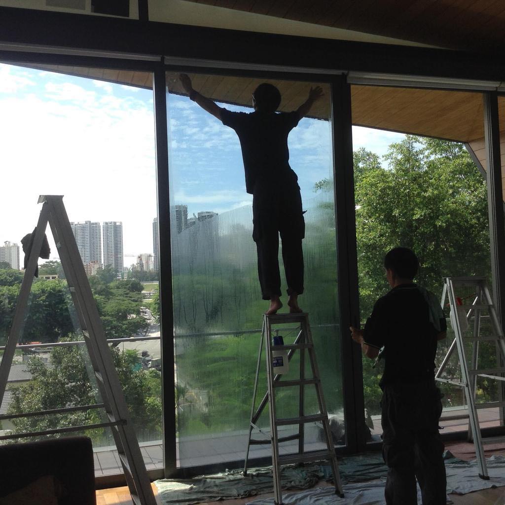 Reflective Film ( window film HDB ), Furniture & Home Living, Home ...
