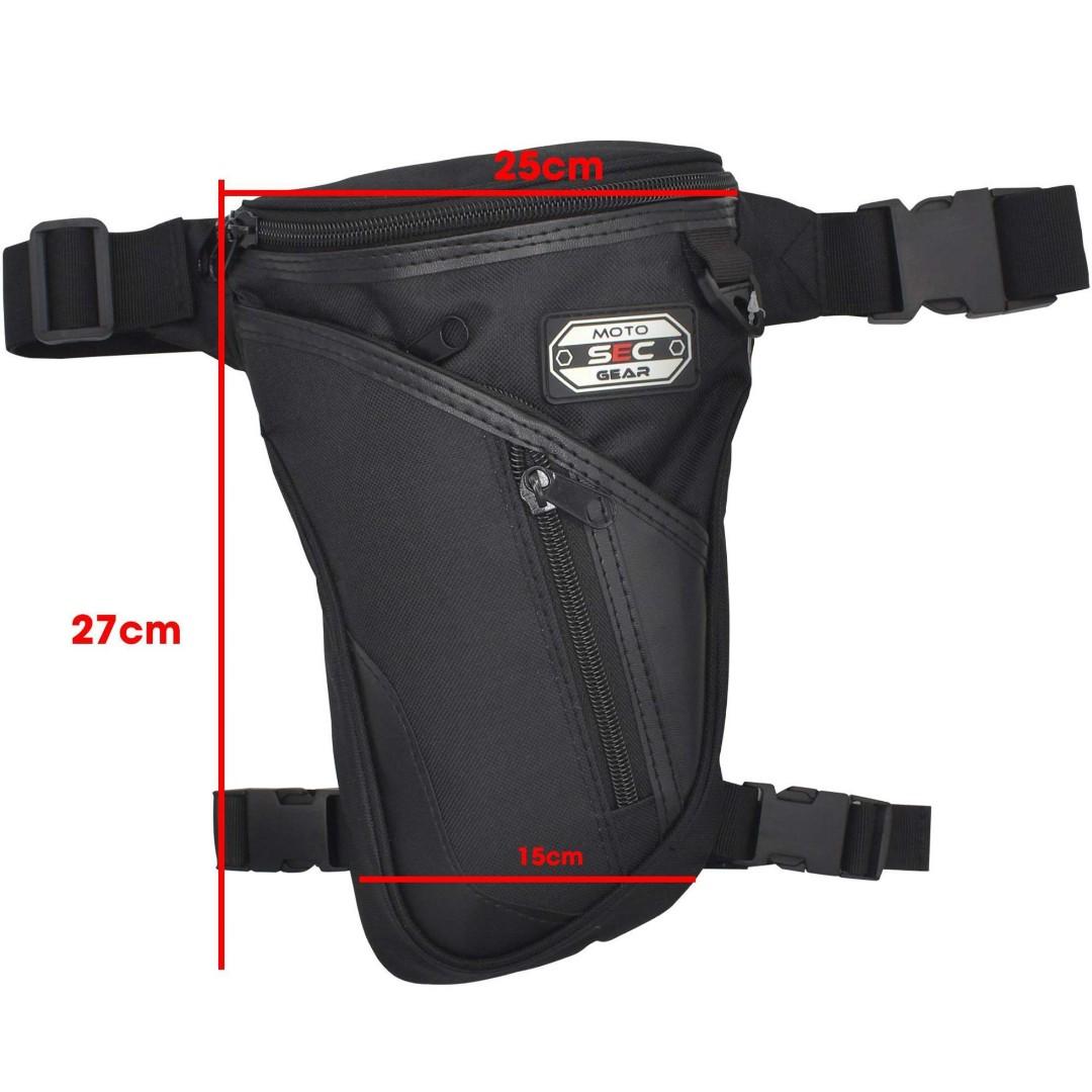 SEC Moto Motorcycle Scooter EBike Electric Bike Leg Waist Pack Belt ...