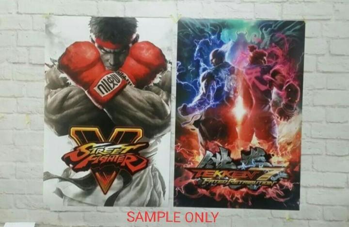 [POSTER] TEKKEN 7, GAME POSTER WALL ART DECOR, Hobbies & Toys ...