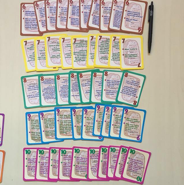 10 Commandments Card Game, Hobbies & Toys, Toys & Games on Carousell