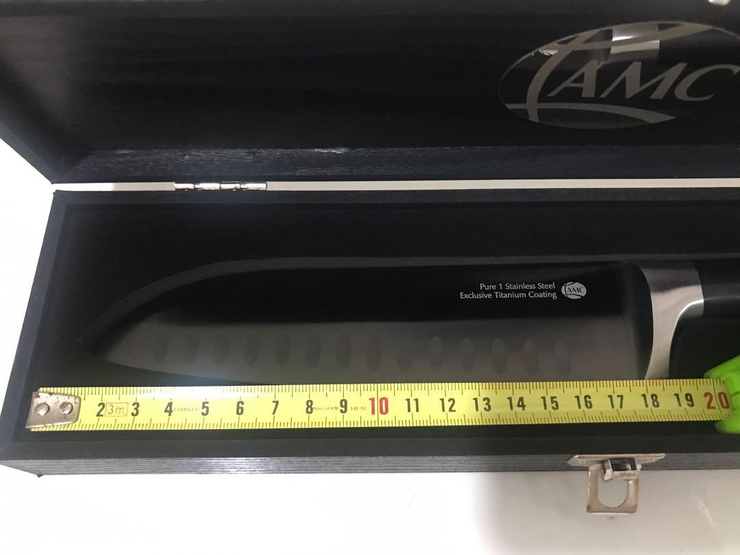 AMC Knife Titanium coated stainless steel , Hobbies & Toys, Stationery ...