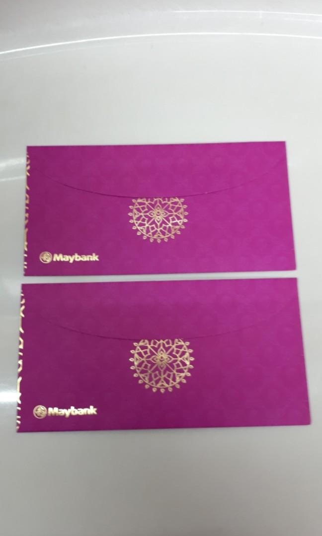 Angpao packet sampul duit deepavali Maybank, Hobbies & Toys ...