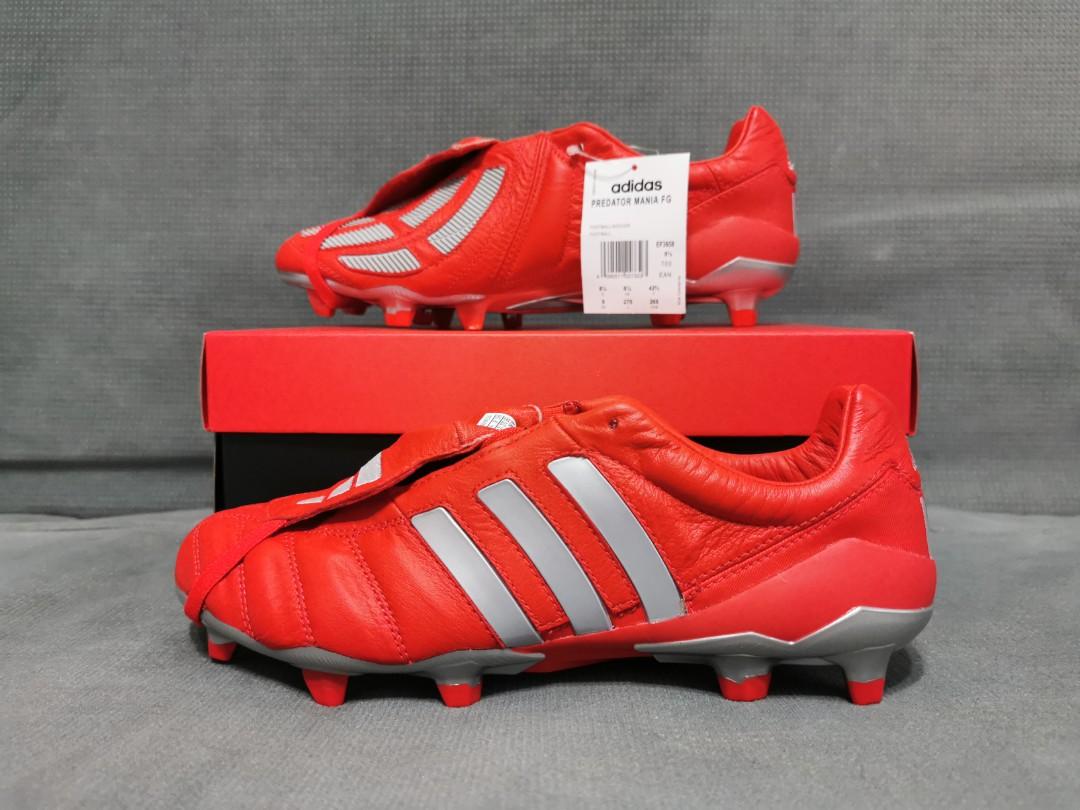 BNIB ADIDAS PREDATOR MANIA RED (LIMITED EDITION), Sports Equipment ...