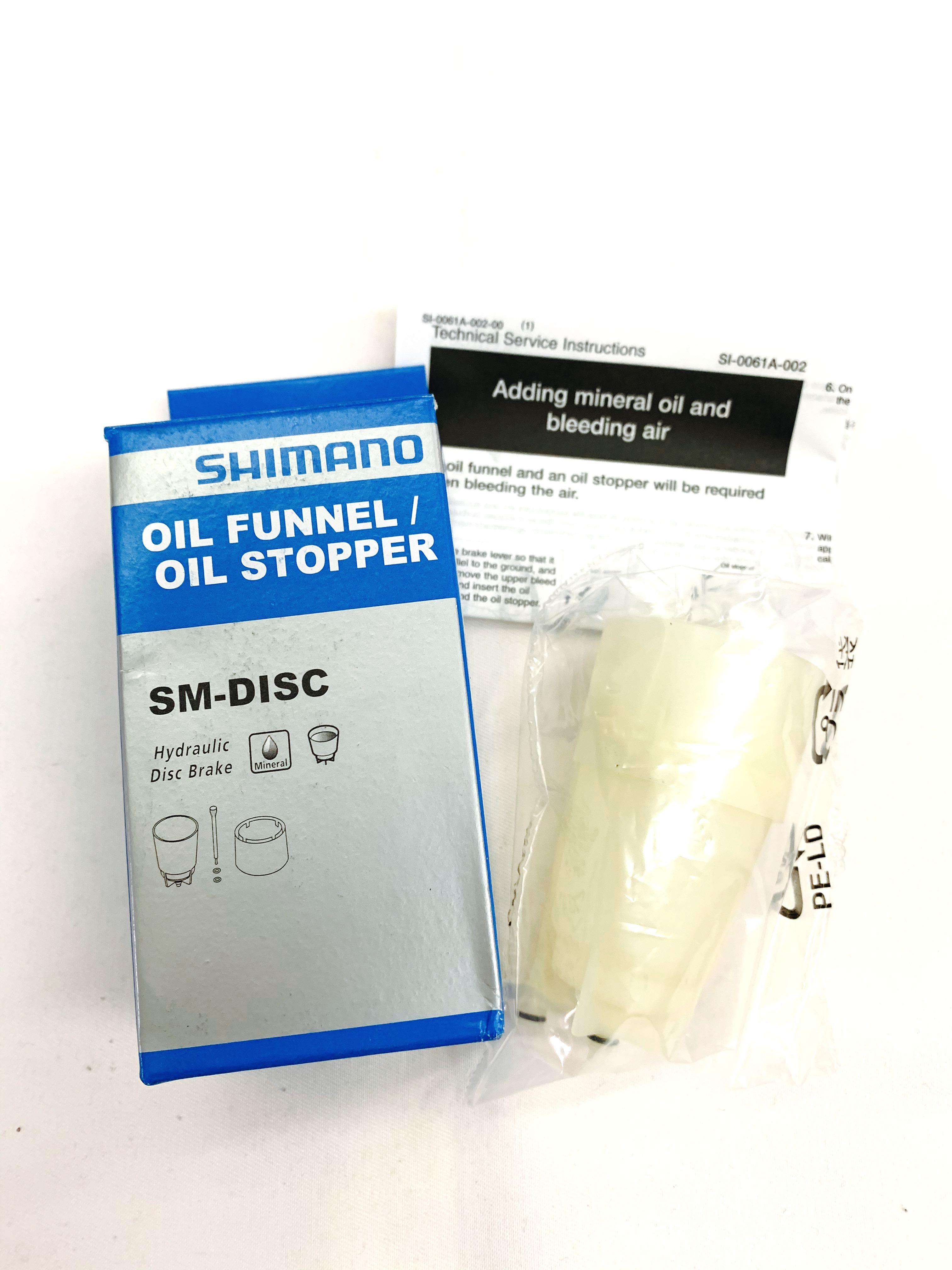 Brand New Shimano Oil Funnel/Oil Stopper, Sports Equipment, Bicycles ...