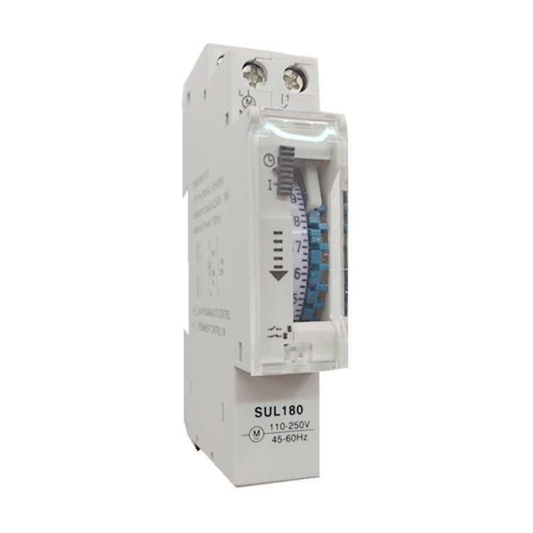 DIN Rail Saklar MCB Mechanical Timer Switch Programmable 16A - SUL180a ...