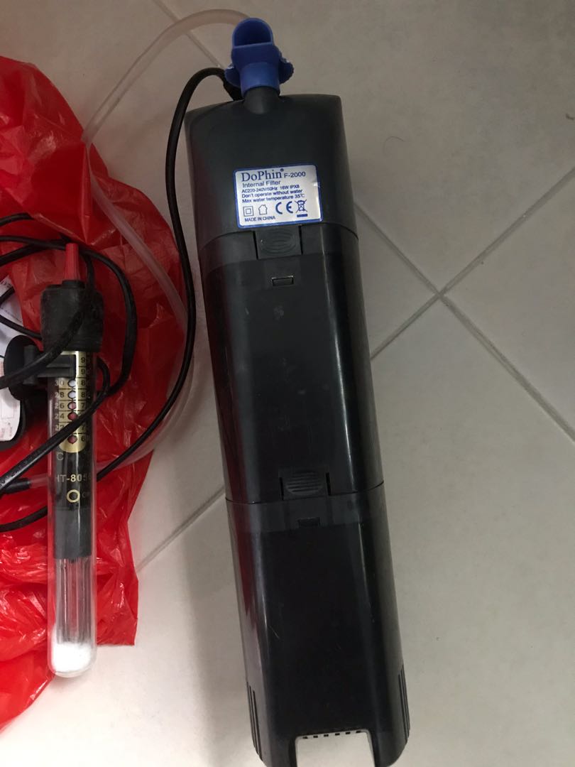 Dolphin internal filter, Pet Supplies, Homes & Other Pet Accessories on ...