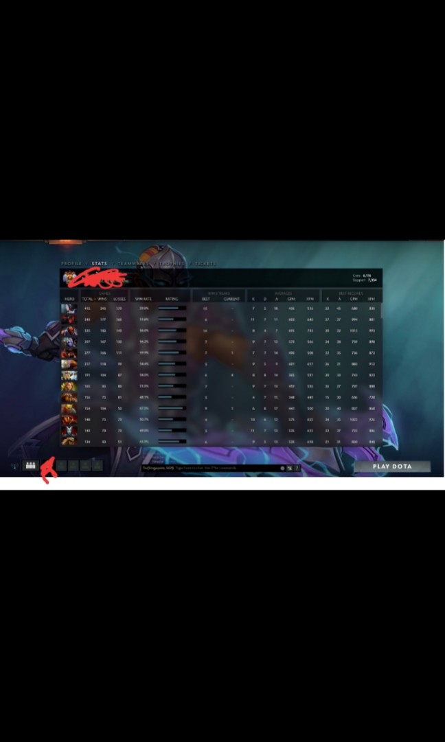 Dota2 / Dota 2 immortal rank 150 account, Video Gaming, Gaming ...