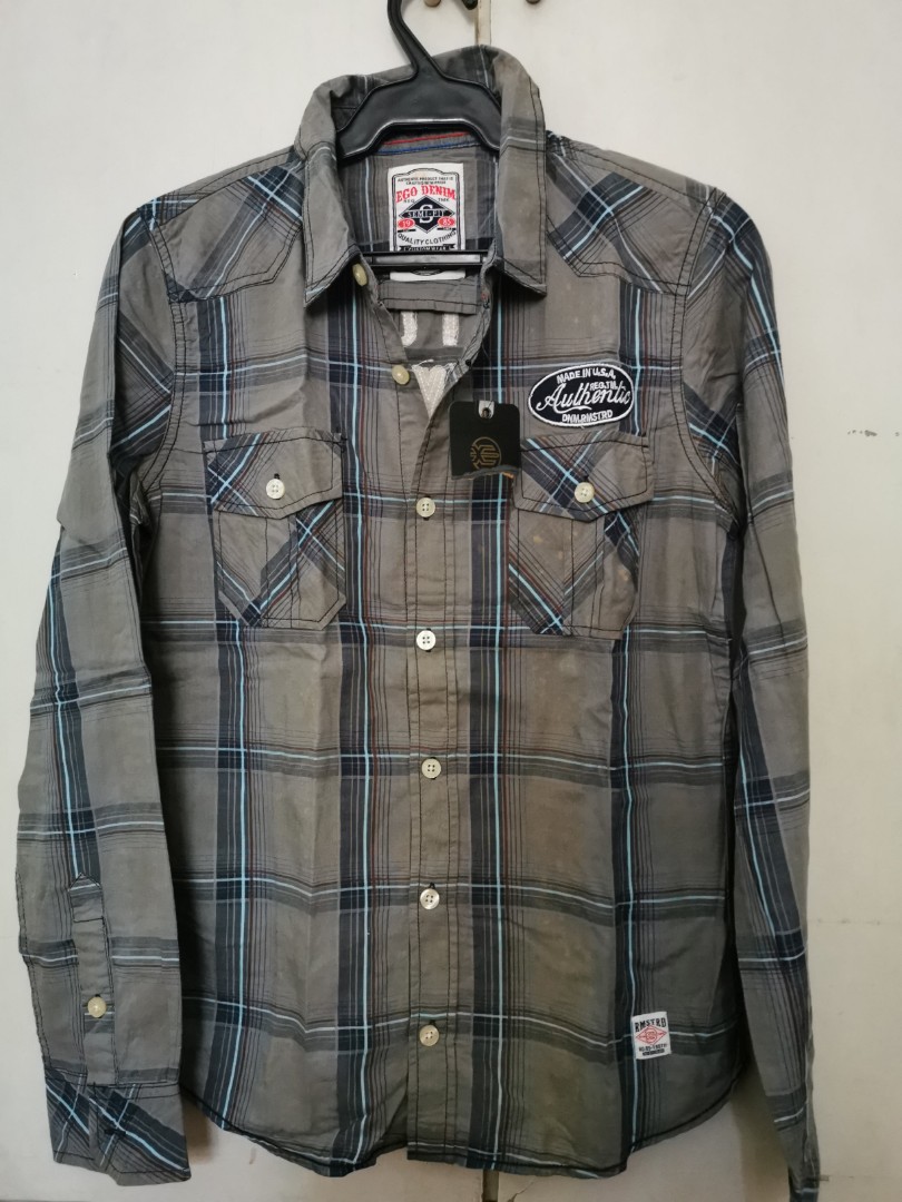 Ego Denim long sleeves, Men's Fashion, Tops & Sets, Sleep and ...