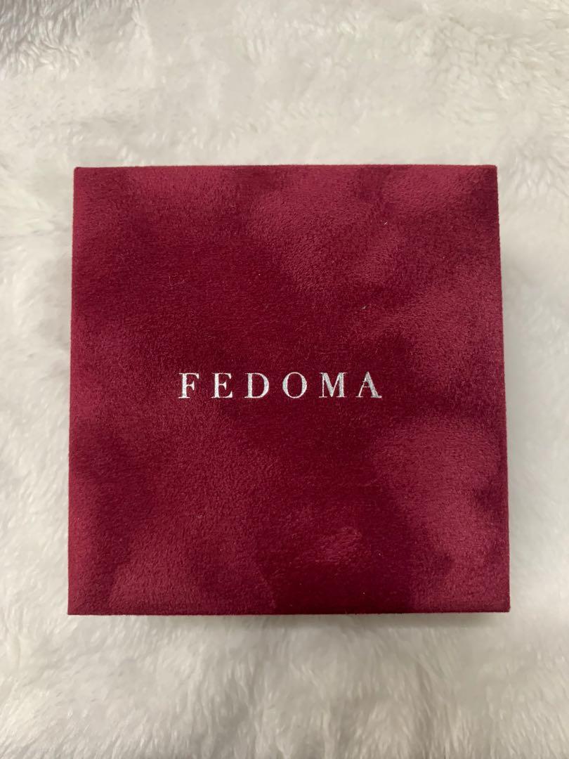 Fedoma 14K Solid Gold Croissant Butter Necklace, Women's Fashion ...