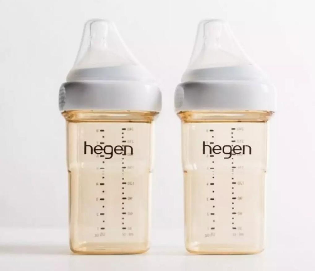 Hegan milk bottles 2 x 240ml, Babies & Kids, Nursing & Feeding ...