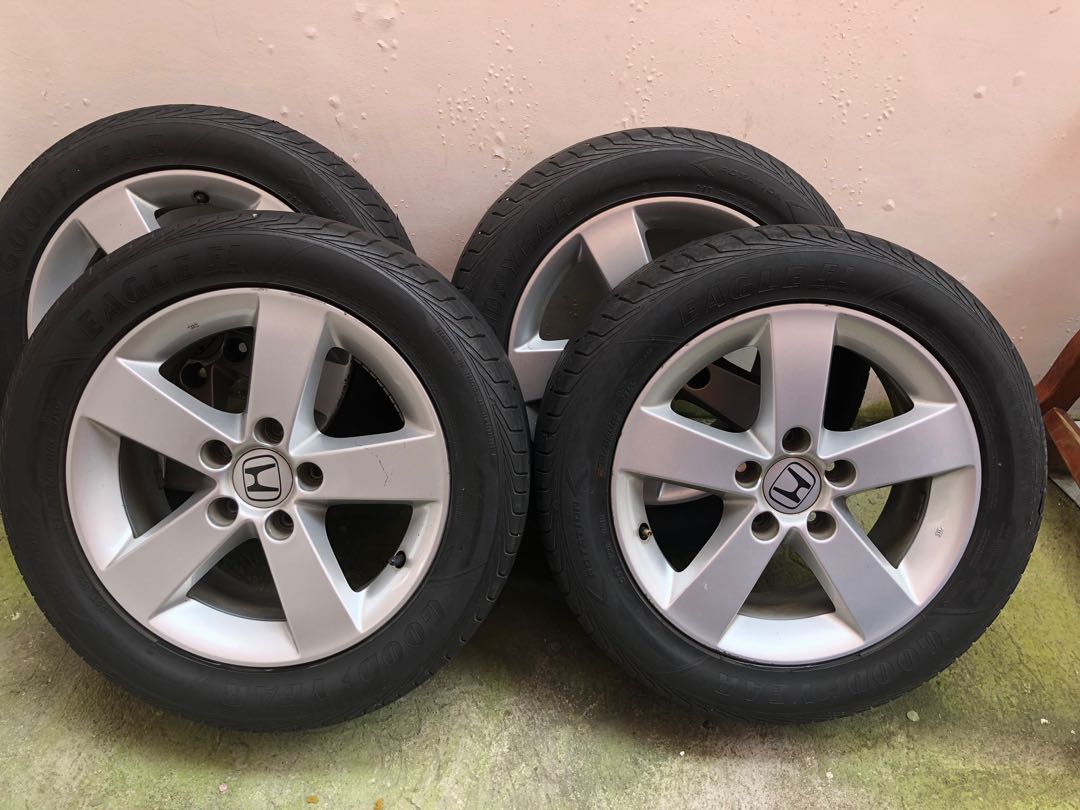 Honda Civic FD stock mags with tires, Motorbikes, Motorbike Parts ...