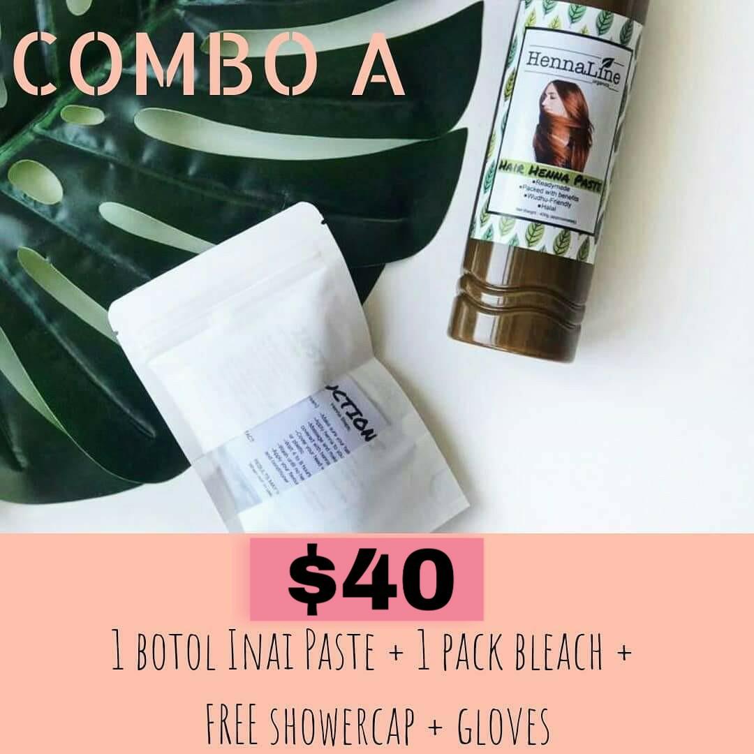 INAI RAMBUT ORGANIC / HALAL HAIR DYE / HALAL HENNA / HENNA FOR HAIR ...