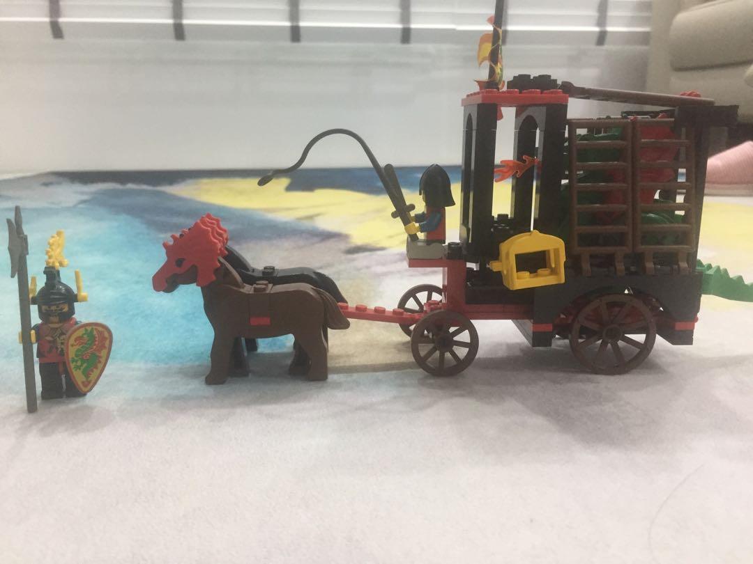 Lego 6056 vintage dragon wagon full set, Hobbies & Toys, Toys & Games ...