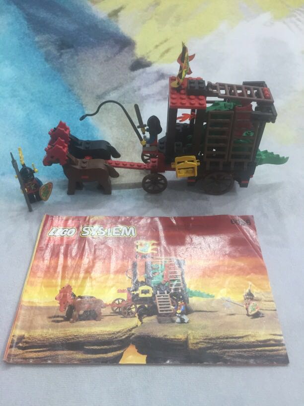 Lego 6056 vintage dragon wagon full set, Hobbies & Toys, Toys & Games ...