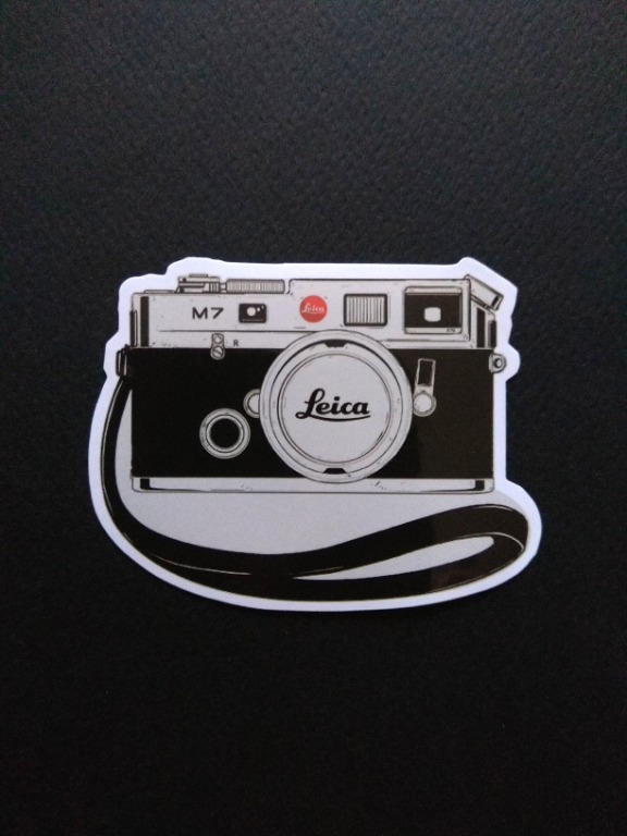 Leica Camera M7 Vintage Sticker, Photography, Cameras on Carousell