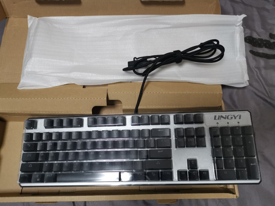 Lingyi Mechanical Keyboard Red Switch, Computers & Tech, Parts & Accessories, Computer Keyboard ...
