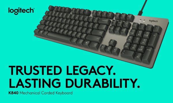 Logitech K840 Mechanical Gaming Keyboard, Computers & Tech, Parts ...
