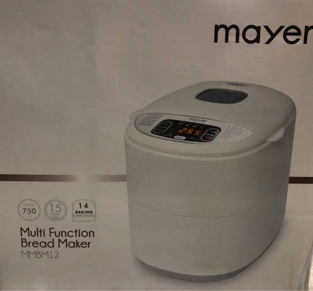 Mayer Bread Maker (MMBM12) on Sale!, TV & Home Appliances, Kitchen ...