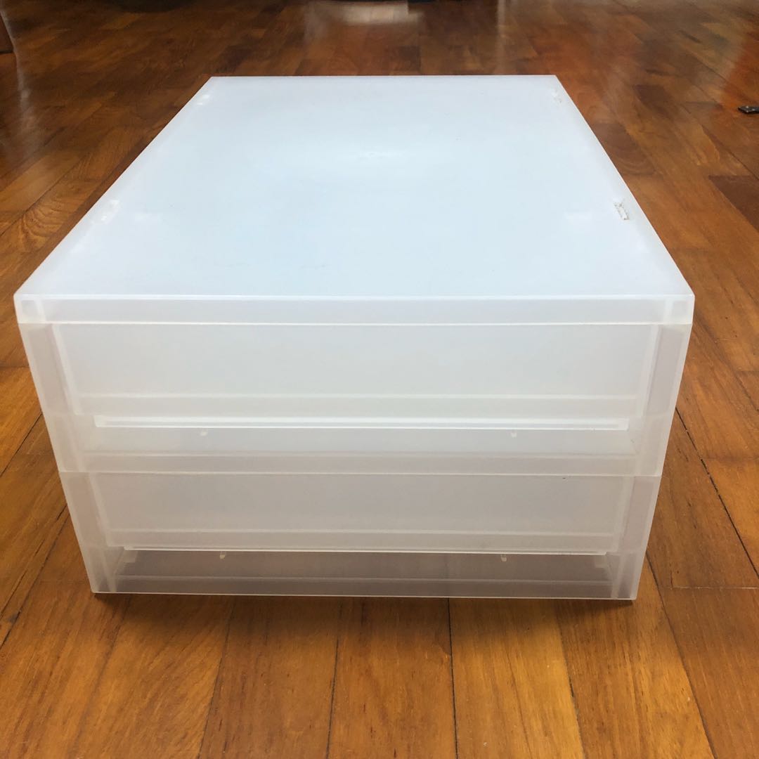 Muji PP drawers, Furniture & Home Living, Home Improvement ...