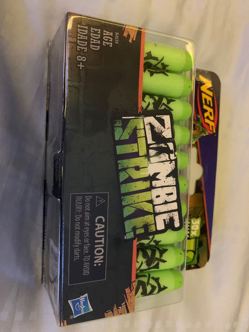 Nerf Zombie Strike Darts / Bullets, Hobbies & Toys, Toys & Games on ...