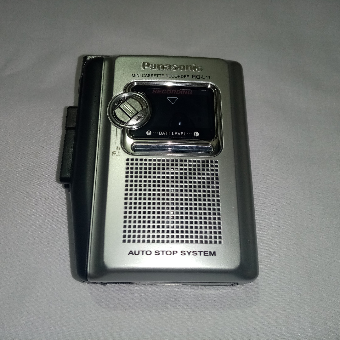 PANASONIC RQ-L11 MINI CASSETTE RECORDER, Audio, Voice Recorders on ...