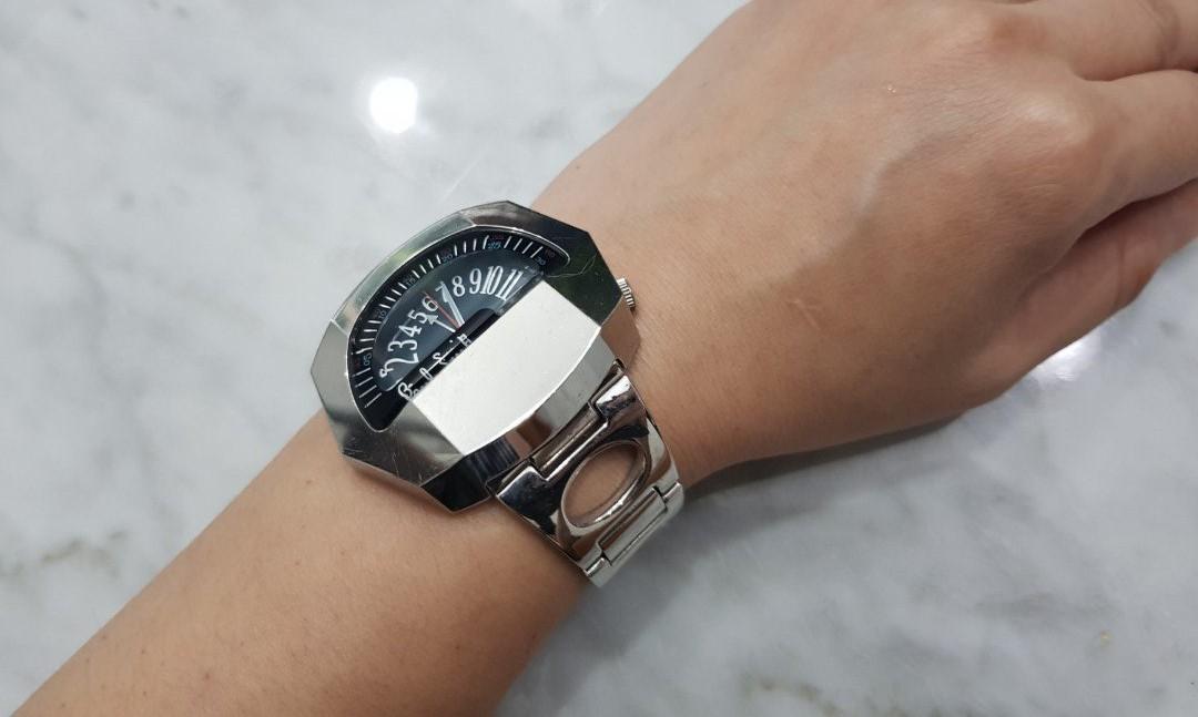 Rare Vintage Paul Smith Speedometer Half Dial Watch, Luxury, Watches on ...
