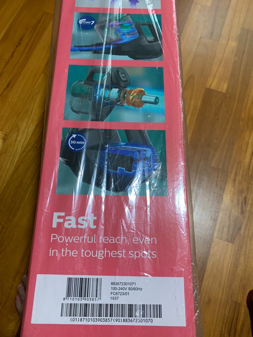 Philips speed pro vacuum cleaner fc6723, TV & Home Appliances, Vacuum ...