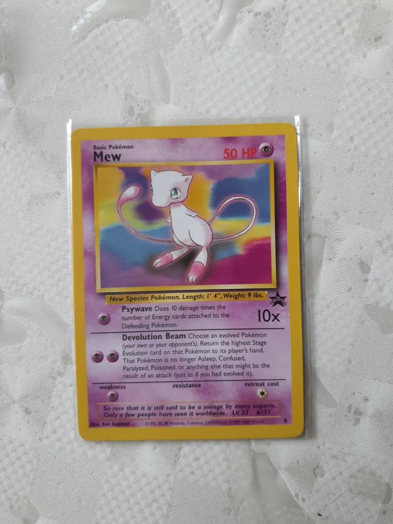 Pokemon trading card:Old Mew promo card, Hobbies & Toys, Toys & Games ...