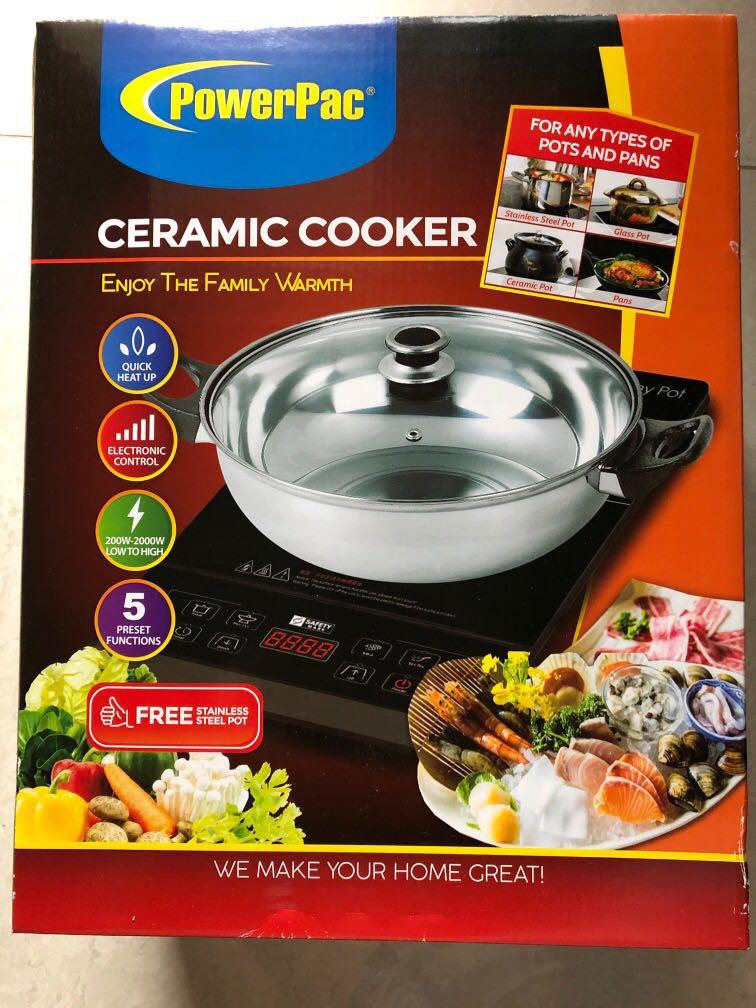 Powerpac Induction Cooker, TV & Home Appliances, Kitchen Appliances ...