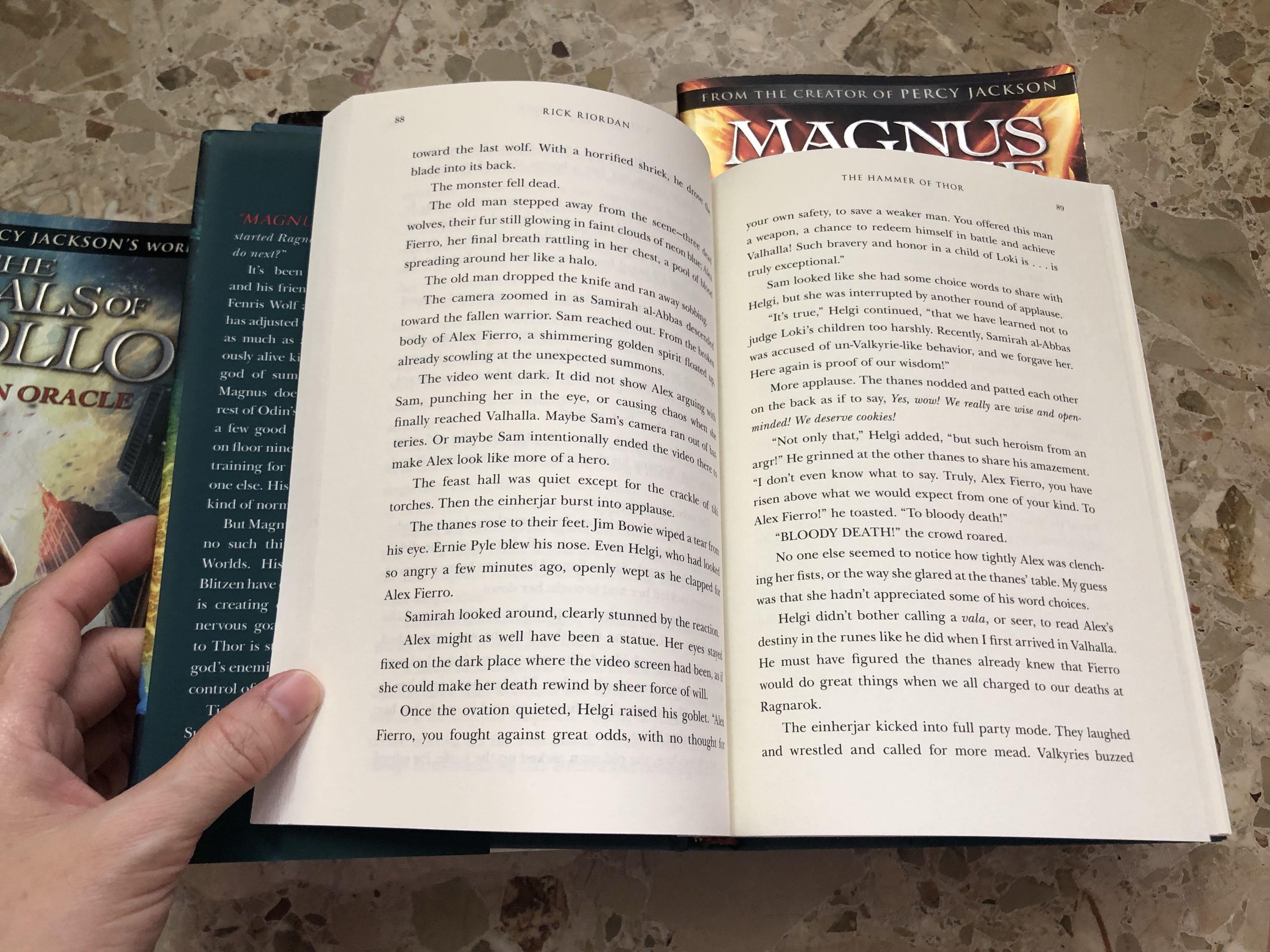 Rick Riordan. Magnus chase. Gods of Asphard. Sword of Summer., Hobbies ...