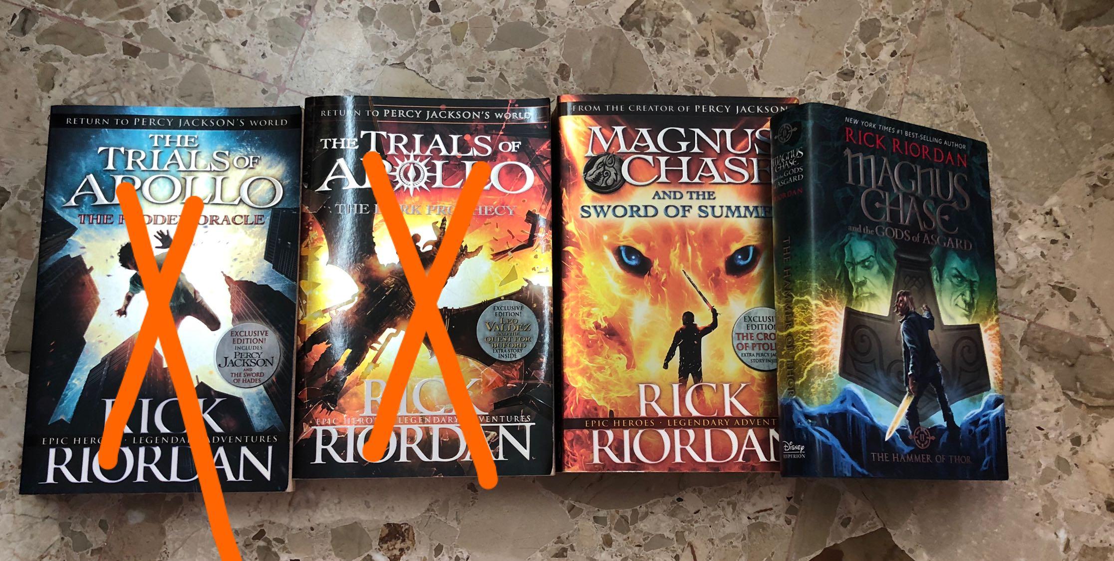 Rick Riordan. Magnus chase. Gods of Asphard. Sword of Summer., Hobbies ...