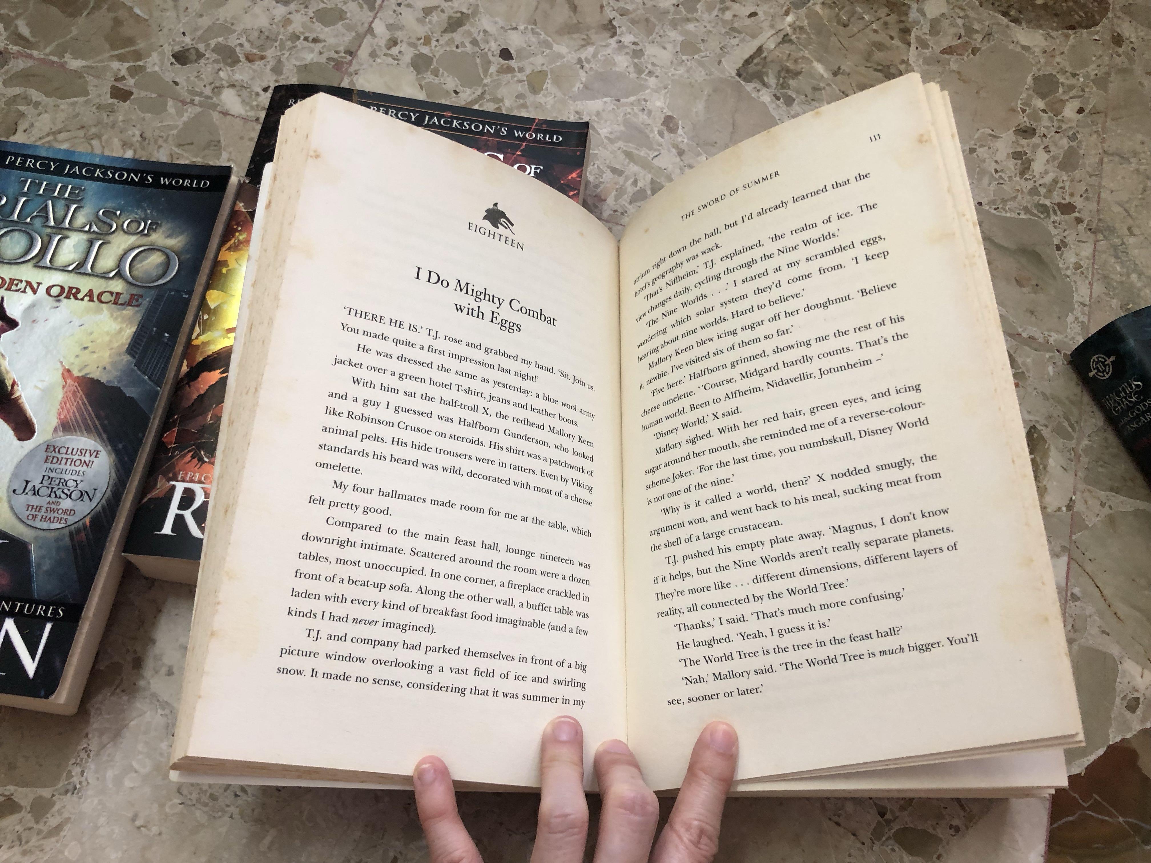 Rick Riordan. Magnus chase. Gods of Asphard. Sword of Summer., Hobbies ...