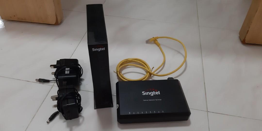 Singtel Modem and router, Computers & Tech, Parts & Accessories ...