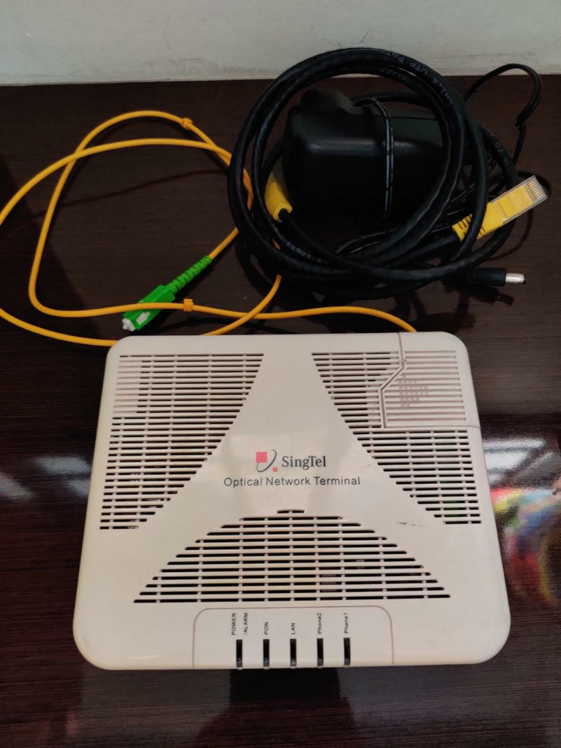 Singtel Optical Network Terminal, Computers & Tech, Parts & Accessories ...