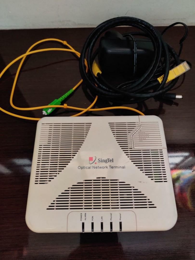 Singtel Optical Network Terminal, Computers & Tech, Parts & Accessories ...