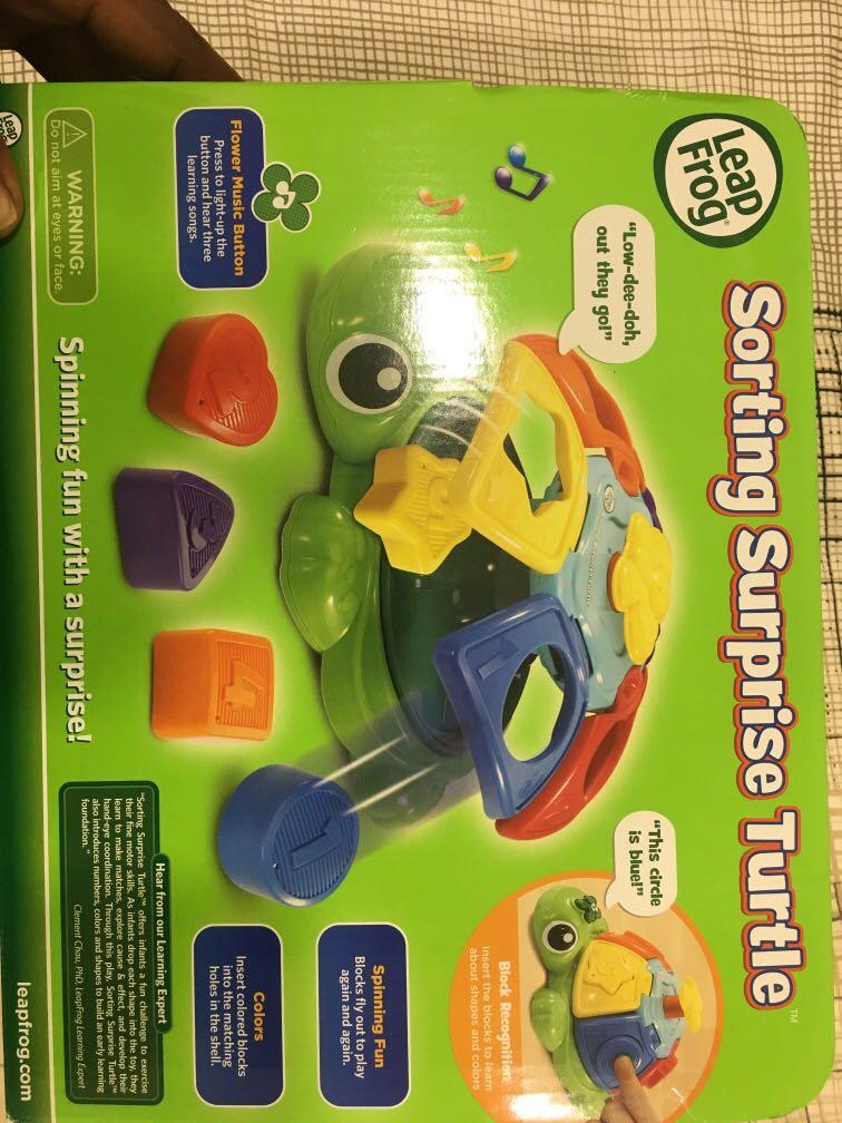 Sorting surprise turtle, Hobbies & Toys, Toys & Games on Carousell