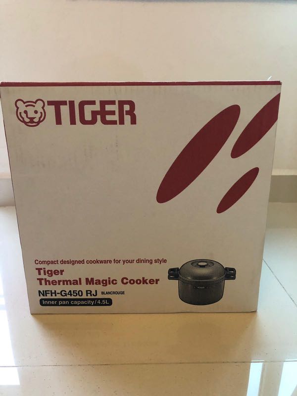 Tiger 4.5L Thermal Magic Cooker, TV & Home Appliances, Kitchen ...