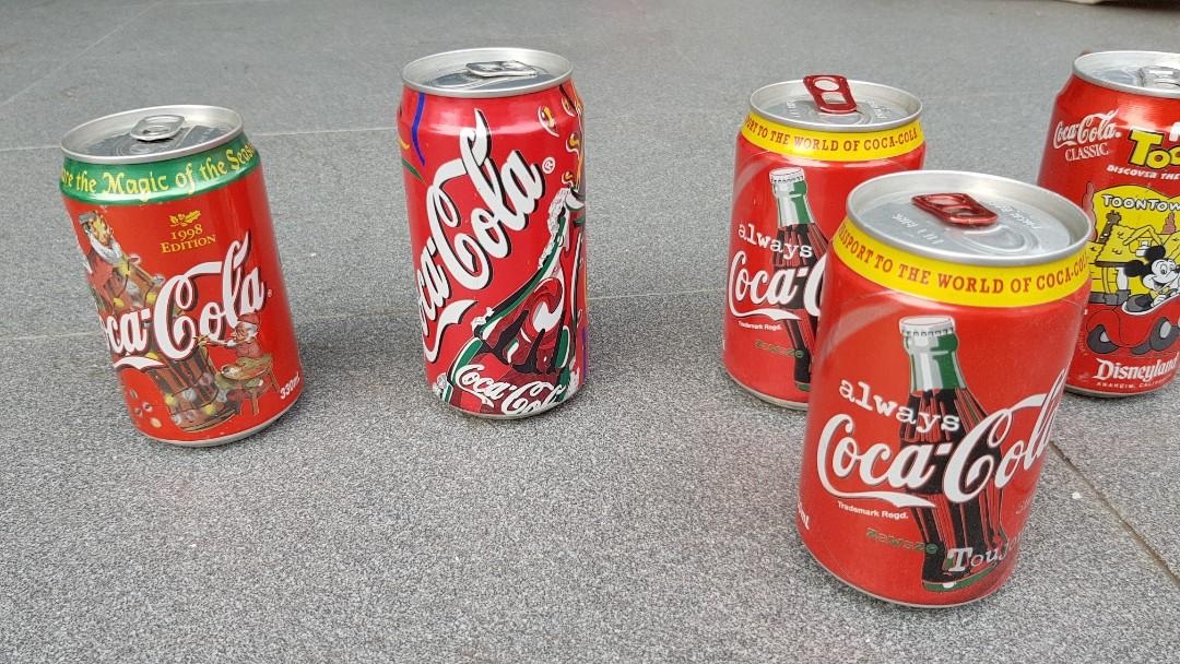 Vintage Coke Cans x 8 - Coca Cola Cans, Vintage & Collectibles, Vintage ...