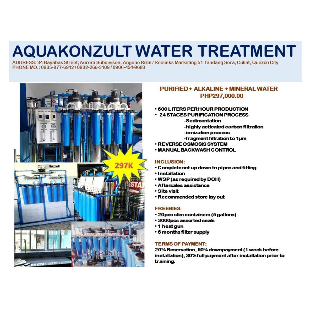 Water Refilling Station Packages, Food & Drinks, Local Eats on Carousell