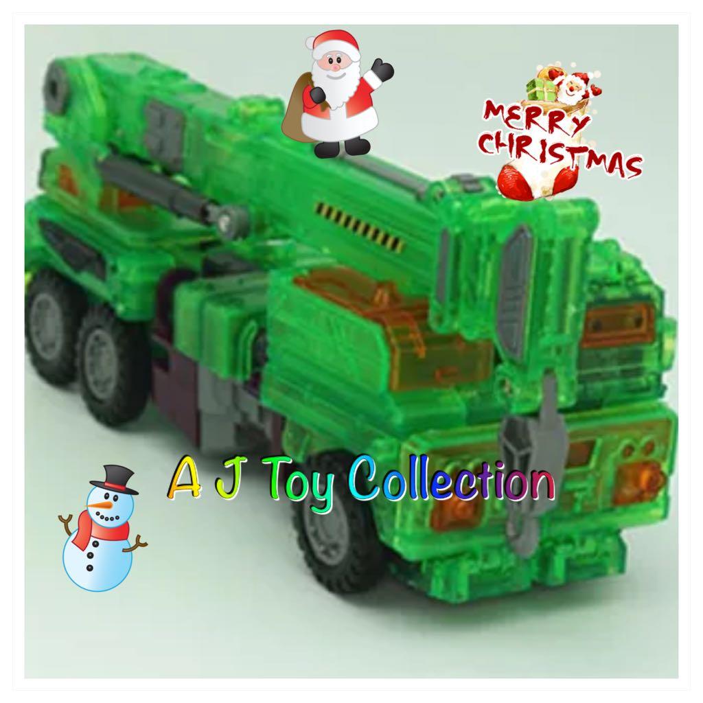 Xmas Sales Transformers NBK-06 NBK06 Clear Crane aka Hook KO Version of ...