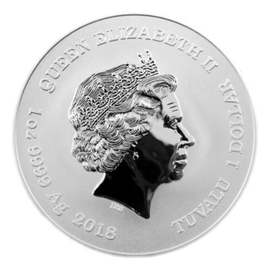 1 oz 2018 PERTH MINT MARVEL SERIES Deadpool Silver Coin, Hobbies & Toys ...