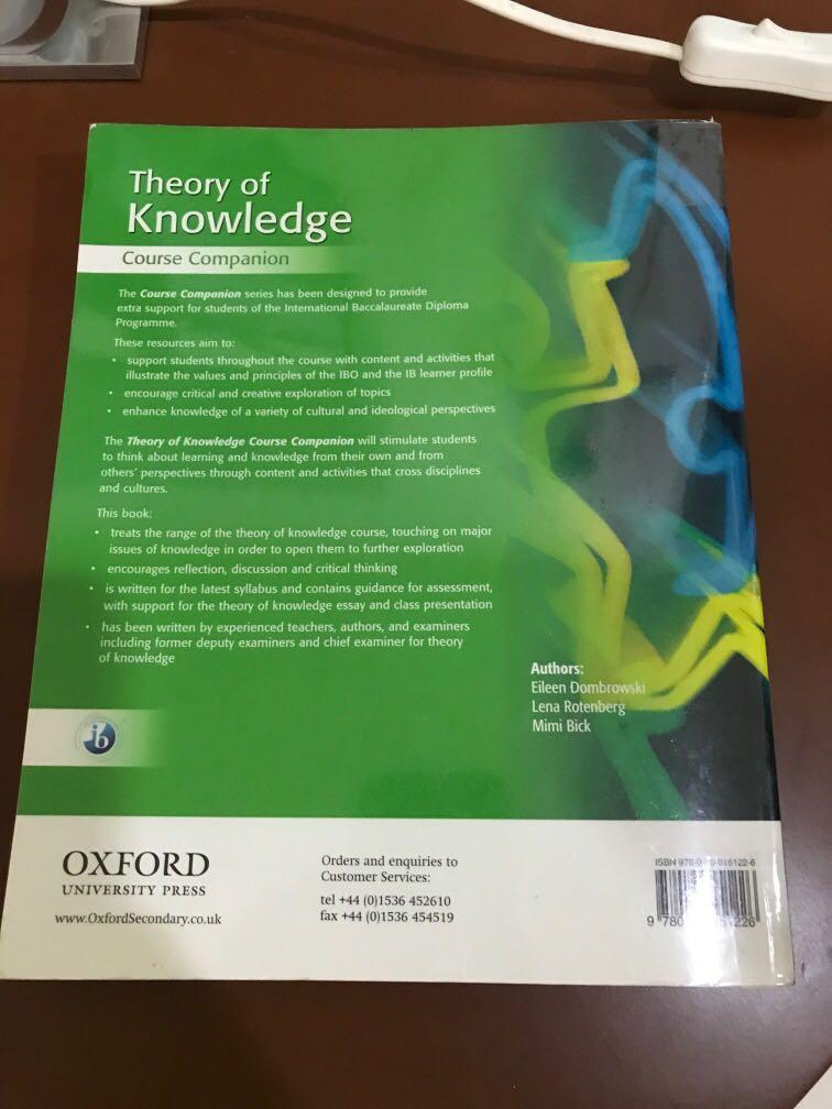 Acsi TOK Theory of Knowledge course companion, Hobbies & Toys, Books ...