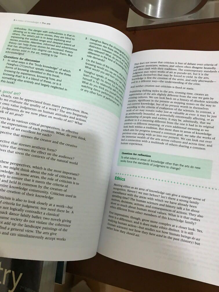 Acsi TOK Theory of Knowledge course companion, Hobbies & Toys, Books ...