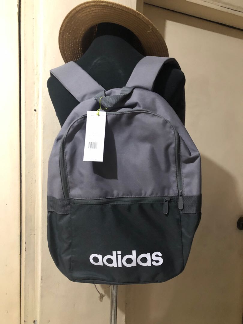 Adidas Lin Clas BP Day Gray Backpack, Women's Fashion, Bags & Wallets ...