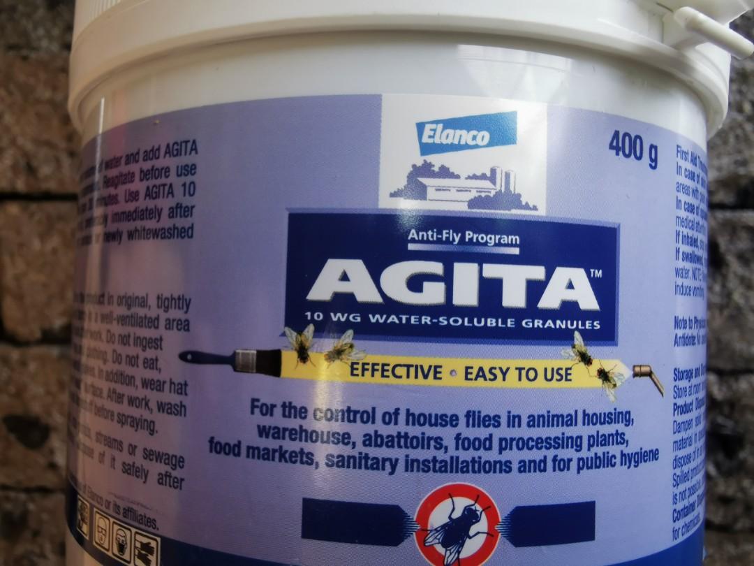 Agita 10 WG 400g Fly Control for poultry use, Commercial & Industrial ...