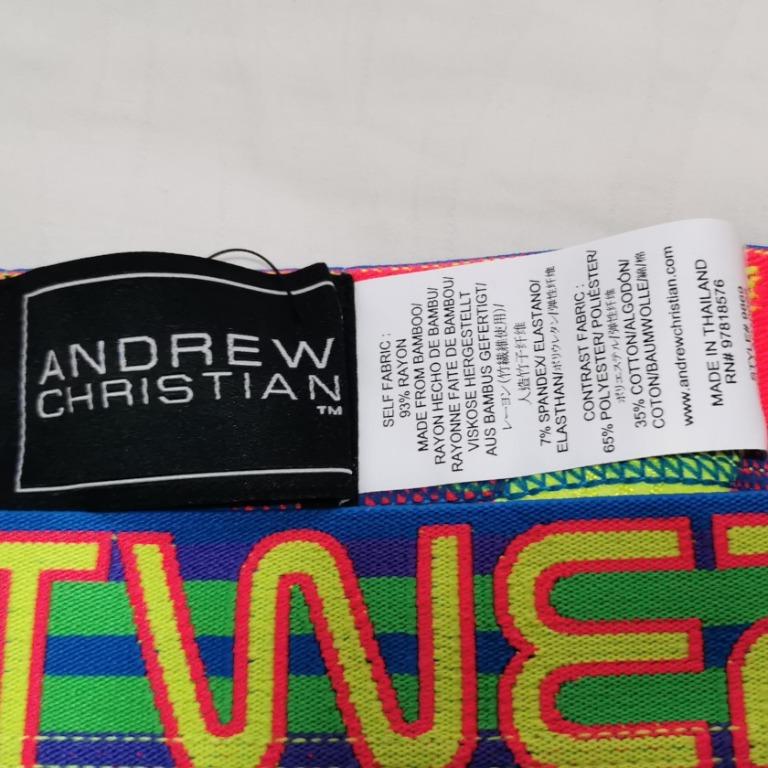 Andrew Christian Twerk Y-Back Jock with Show-It (Small), Men's Fashion ...