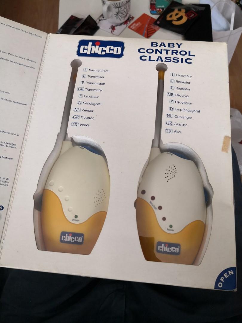 Chicco baby monitor (baby control classic), Babies & Kids, Infant ...