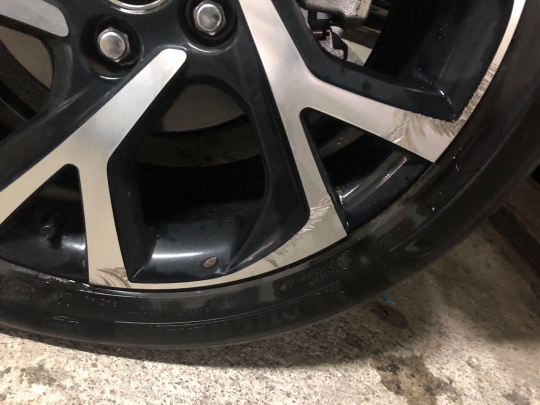 Toyota CHR G-spec 18" Rims, Car Accessories, Tyres & Rims on Carousell